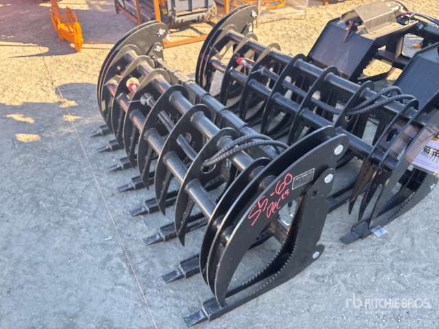 2025 GIYI GY-CLG72 72 in Log Skid Steer Grapple (Unused) | Ritchie Bros ...