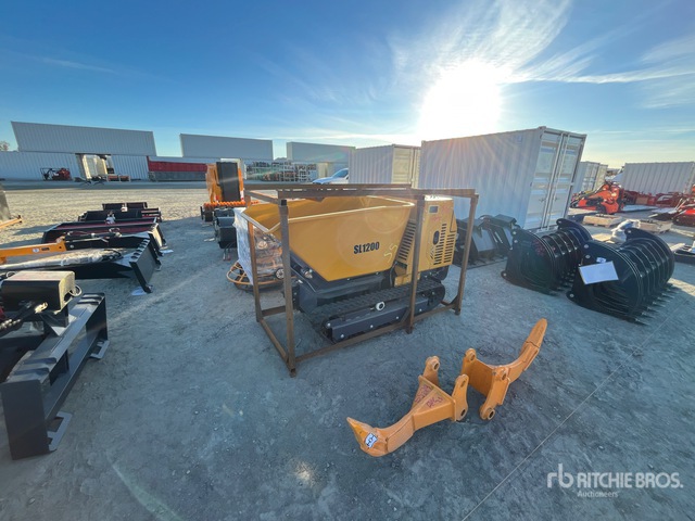 2025 SDLOOL SL-X1200J Stand-On Swivel Mini Crawler Dumper (Unused ...