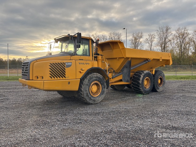 2007 Volvo A30D Articulated Dump Truck | Ritchie Bros. Auctioneers