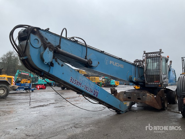 2015 Fuchs MHL350 Wheel Material Handler (Inoperable) | Ritchie Bros ...