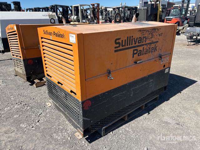 Sullivan Palatek D185P3JD 185 cfm Skid-Mounted Air Compressor | Ritchie ...