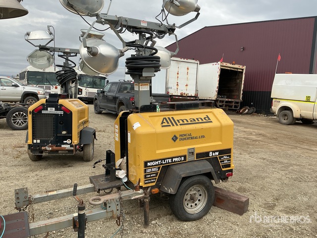 2014 Allmand Night-Lite Pro II 8 kW Light Tower | Ritchie Bros. Auctioneers