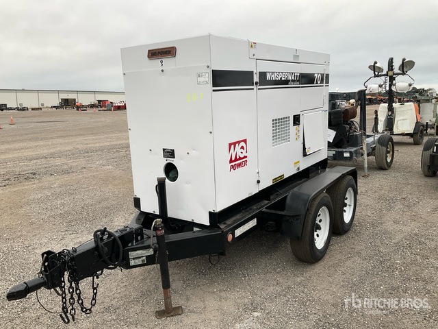 2015 Multiquip DCA-70SSJU3MQRP 56 kW Mobile Generator Set | Ritchie ...