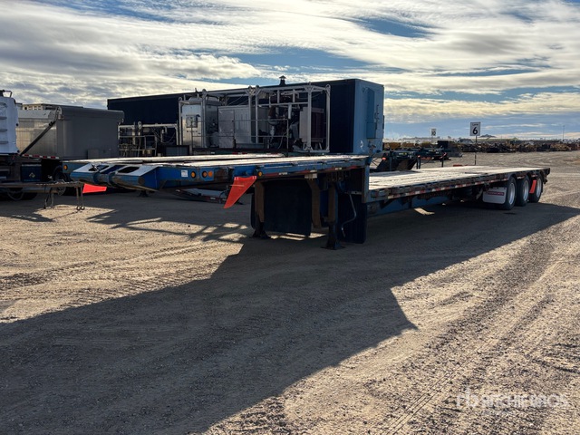 2014 Matrixx 55000 lb Tri/A 52 ft Extendable Step Deck Trailer ...