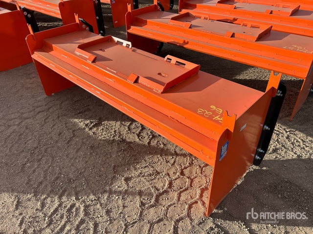 2025 Kit Containers QT-SP-8-23 96 in Skid Steer Snow Pusher | Ritchie Bros. Auctioneers