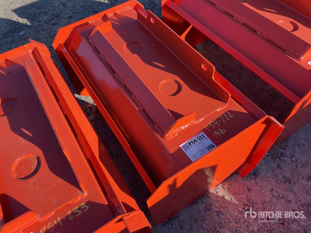 2025 Kit Containers MSS-SPE-3-23 36 in Mini Skid Steer Snow Pusher ...