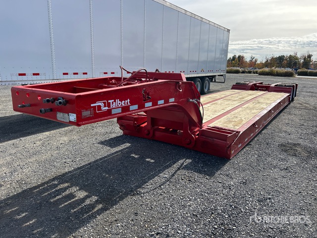 2002 Talbert 35 ton T/A Removable Gooseneck Lowboy Trailer | Ritchie ...