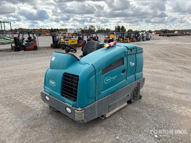 2011 Tennant T20 Ride-On Floor Sweeper | Ritchie Bros. Auctioneers
