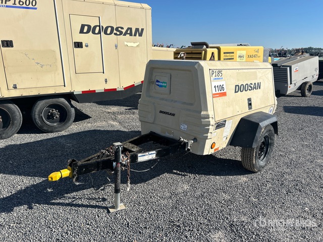2015 Doosan 185 185 cfm Mobile Air Compressor | Ritchie Bros. Auctioneers