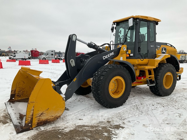 2023 John Deere 524 P-Tier High Lift Wheel Loader | Ritchie Bros ...