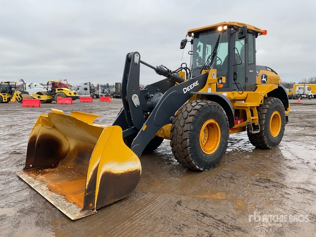 2023 John Deere 524 P-Tier High Lift Wheel Loader | Ritchie Bros ...