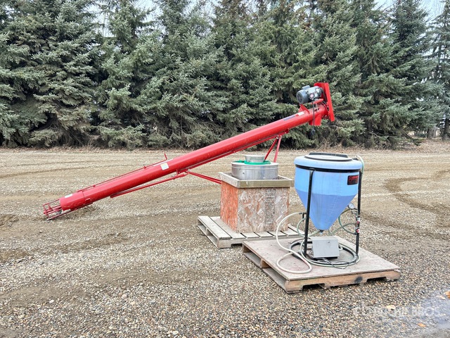Graham 8 in x 15 ft Seed Treater Grain Auger | Ritchie Bros. Auctioneers