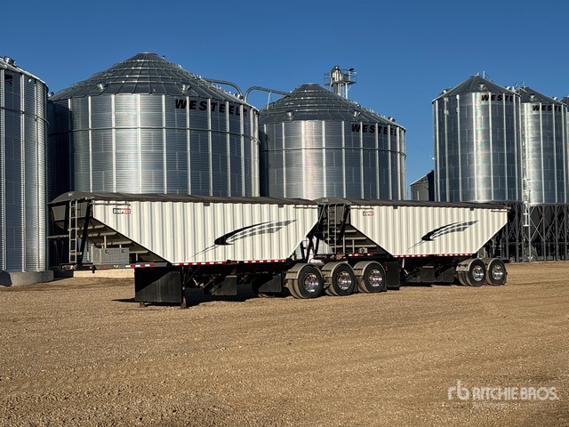 2015 Doepker Tri/A Super B-Train Lead Grain Trailer | Ritchie Bros ...