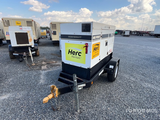 2017 Multiquip DCA25SSIU4F 25 kVA Mobile 20KW GENERATOR DSL Generator ...