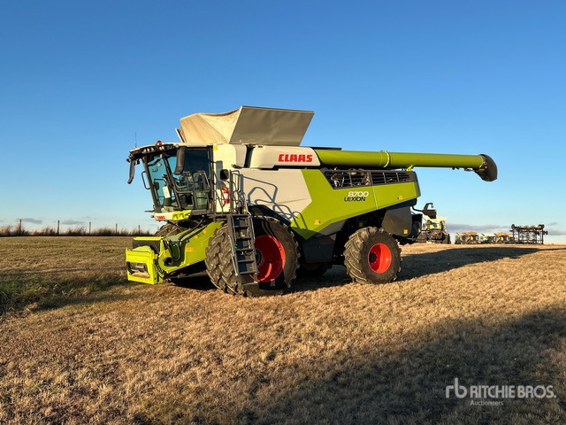 2024 Claas LEXION 8700 Combine Harvester | Ritchie Bros. Auctioneers