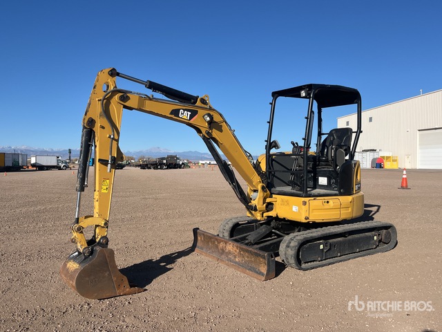 2018 Cat 303.5 E2 Mini Excavator | Ritchie Bros. Auctioneers