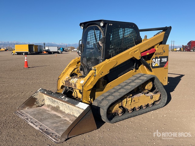 2019 Cat 289D Two-Speed Compact Track Loader | Ritchie Bros. Auctioneers