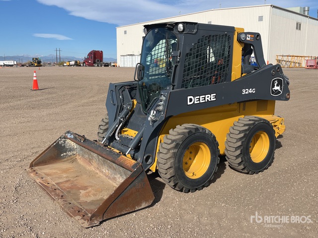 2021 John Deere 324G Skid Steer Loader | Ritchie Bros. Auctioneers
