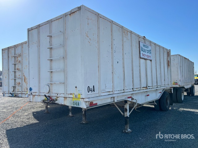 1972 Trailmobile S/A Lead Hopper Bottom Grain Trailer | Ritchie Bros ...