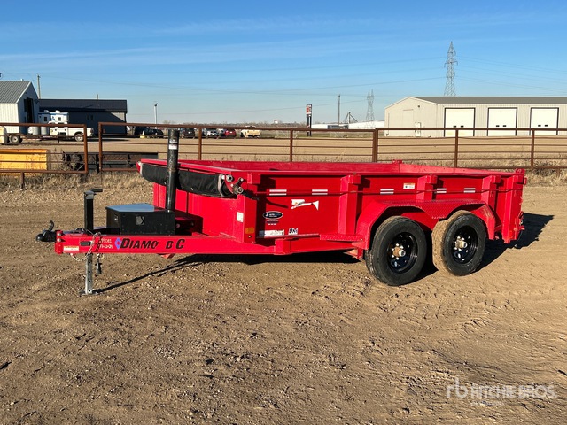 2022 Road Clipper 12 ft T/A Tipping Utility Trailer | Ritchie Bros ...