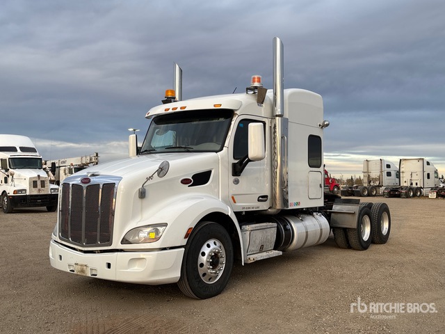 2020 Peterbilt 579 6x4 T/A Sleeper Truck Tractor | Ritchie Bros ...
