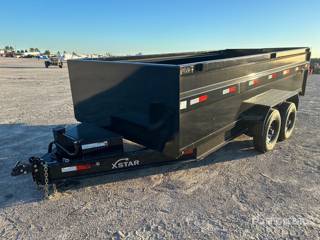 2026 X-STAR 16 ft T/A Tipping Utility Trailer (Unused) | Ritchie Bros ...