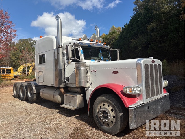 2009 Peterbilt 389 8x4 Tri/A Sleeper Truck Tractor, Newnan, Georgia ...