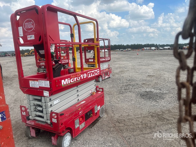 2022 MEC MICRO19 LCS Electric Scissor Lift (Inoperable) | Ritchie Bros ...