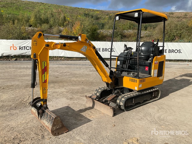 2020 JCB 16c-1 Mini Excavator | Ritchie Bros. Auctioneers