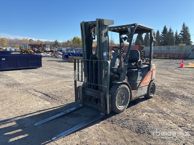 2020 Doosan G25N-7 4200 lb Cushion Tire Forklift | Ritchie Bros ...
