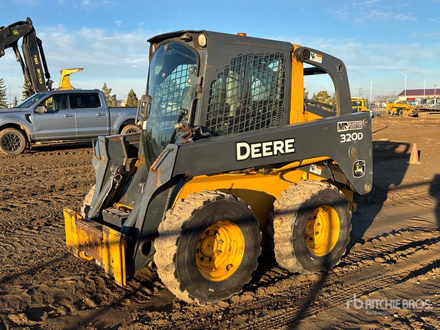 2013 John Deere 320D Two-Speed Skid Steer Loader | Ritchie Bros ...