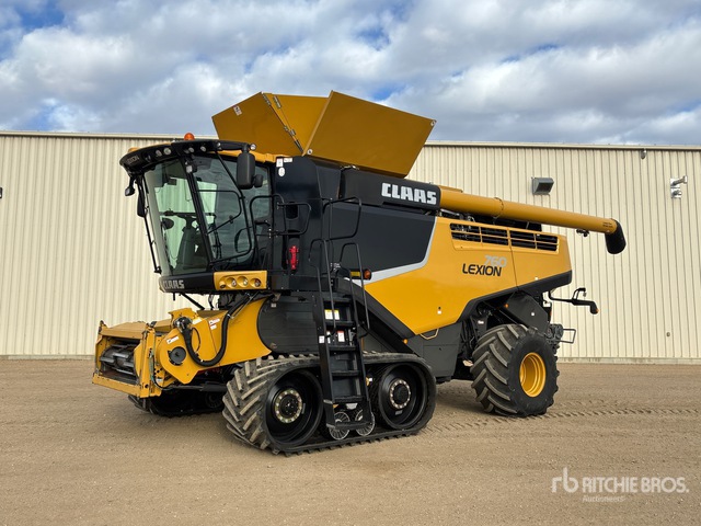 2017 Claas Lexion 760 Combine Harvester | Ritchie Bros. Auctioneers