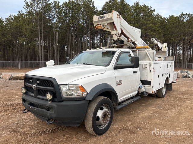 Versalift on 2016 Ram 5500 4x4 Bucket Truck | Ritchie Bros. Auctioneers