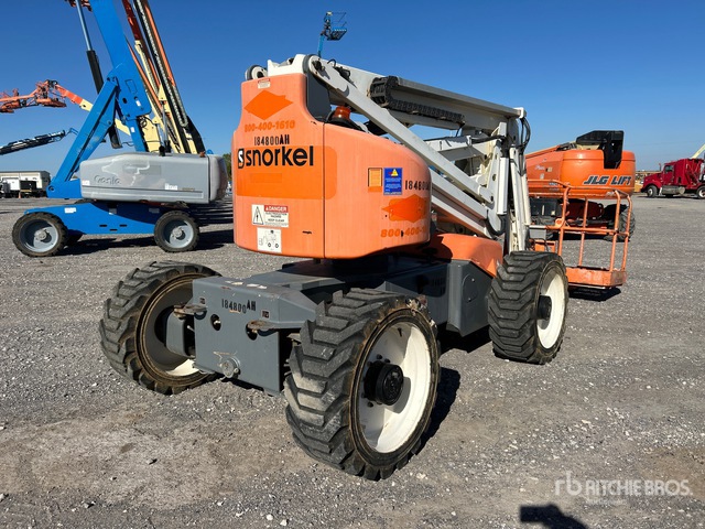 2017 Snorkel A46JRT 2WD Articulating Boom Lift | Ritchie Bros. Auctioneers