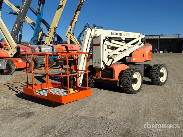 2016 Snorkel A46JRT 4WD Articulating Boom Lift | Ritchie Bros. Auctioneers