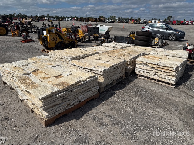 Quantity of (10) Pallets of Limestone Pierres (Unused) | Ritchie Bros ...