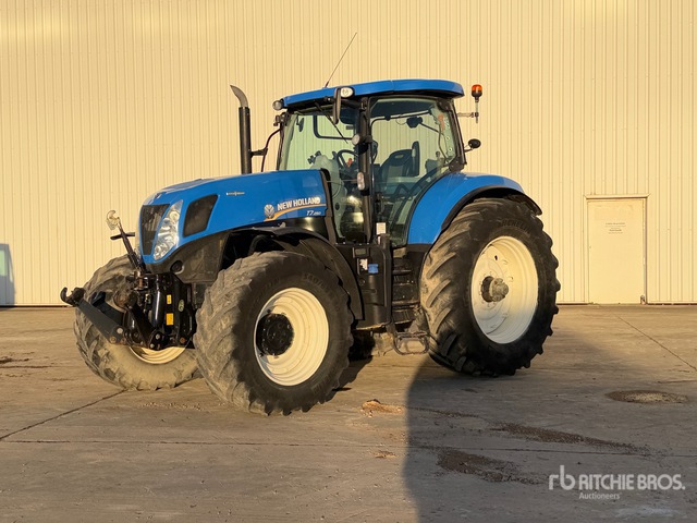 2013 New Holland T7.250 Auto Command 4x4 Tracteur Agricole 4WD Tractor ...