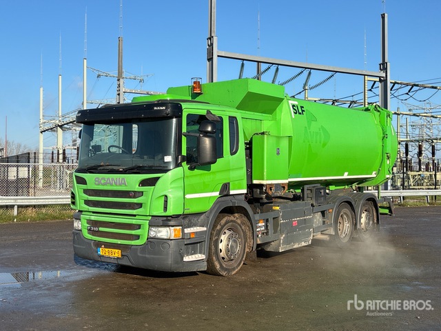 2013 Scania P310 6x2 Side Loader Waste Collection Truck | Ritchie Bros ...