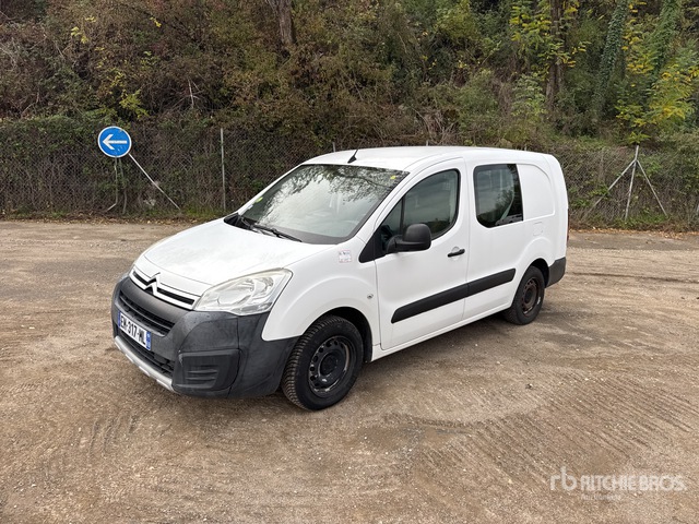 2017 Citroen Berlingo Vehicule Utilitaire Cargo Van | Ritchie Bros ...
