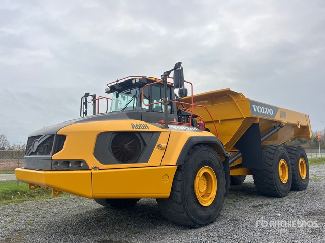 2017 Volvo A60H Articulated Dump Truck | Ritchie Bros. Auctioneers