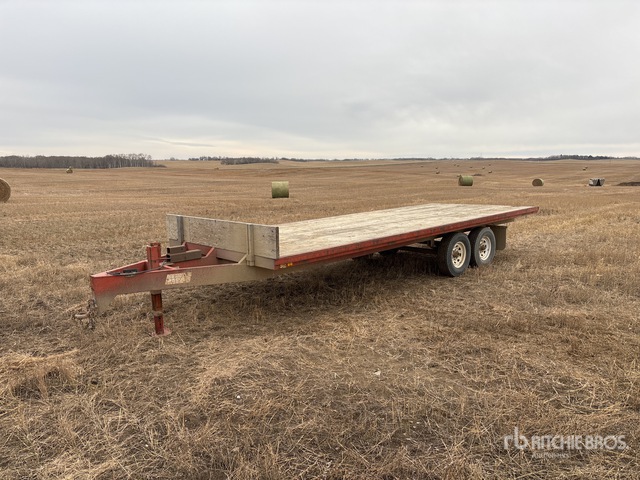 1989 Custom Built 22 ft T/A Utility Trailer | Ritchie Bros. Auctioneers