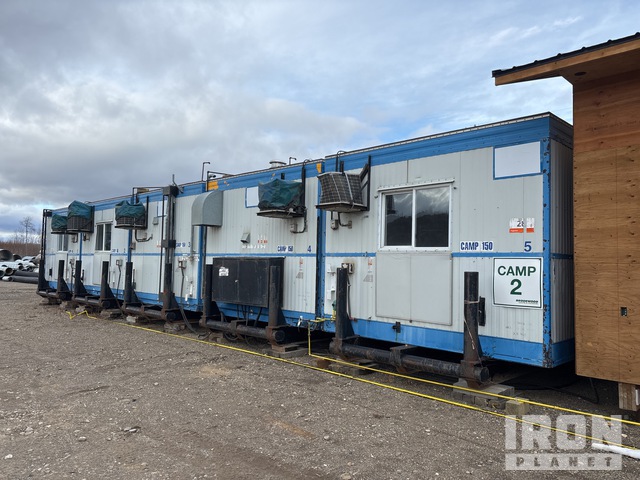 Atco 5 Unit 54 ft x 12 ft Skid-Mounted Mobile Camp in Chetwynd, British ...