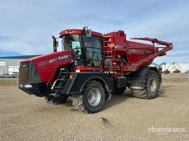 2009 Case IH Titan 4520 70 ft Air Boom 4x4 Floater Épandeur d'engrais ...