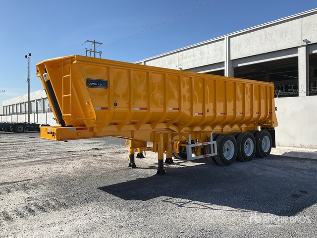 2026 Ventura 30 ft Tri/A Remolque de Volteo (Sin Usar) / End Dump ...