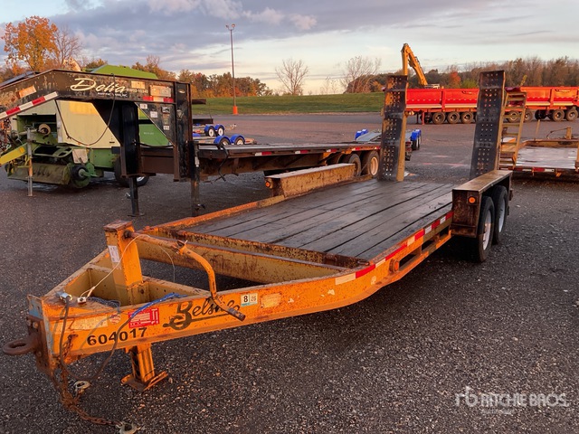 2013 Belshe WB12 16 ft T/A Equipment Trailer | Ritchie Bros. Auctioneers