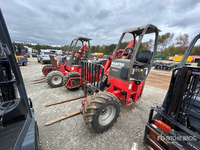 2017 Manitou TMT55 XT 5500 lb 3x3 Telescopic Truck Mounted Forklift ...