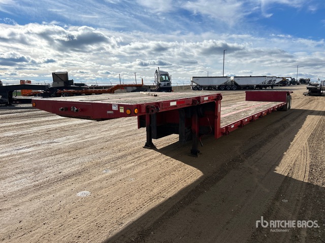 1999 Trailmobile F71 53 ft T/A Double Drop Step Deck Trailer | Ritchie ...