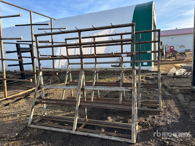 Quantity of (2) Steel Flange Storage Rack | Ritchie Bros. Auctioneers