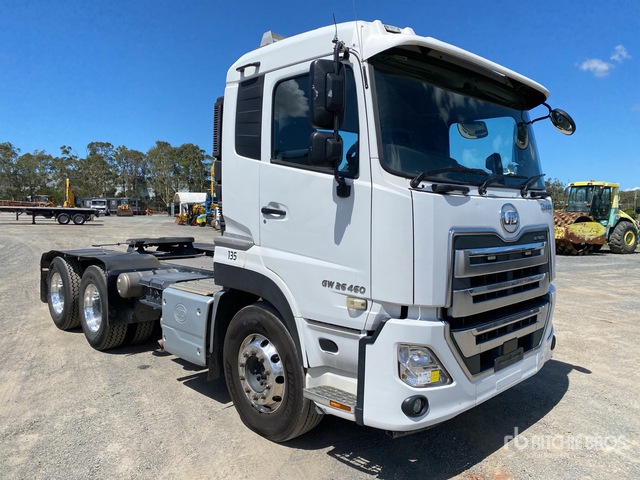 2018 UD Quon GW 26 460 6x4 T/A Day Cab Truck Tractor | Ritchie Bros ...
