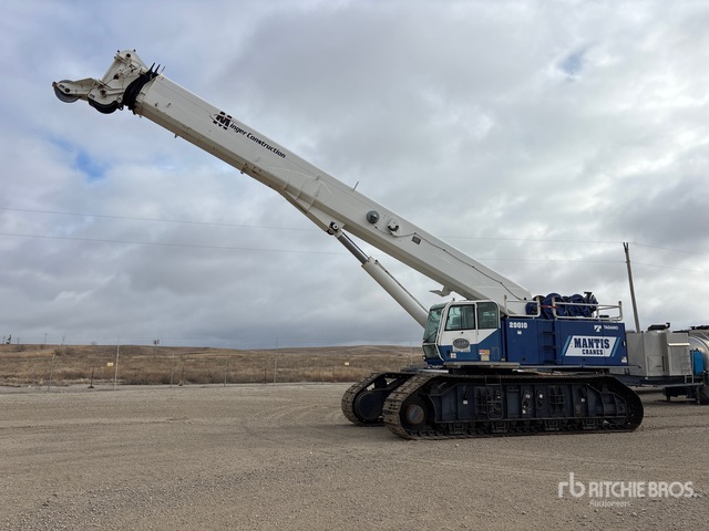 2009 Mantis 20010 100 ton Telescopic Crawler Crane | Ritchie Bros ...